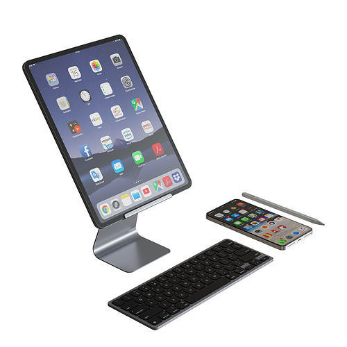 Apple Set 01 3D model | CGTrader