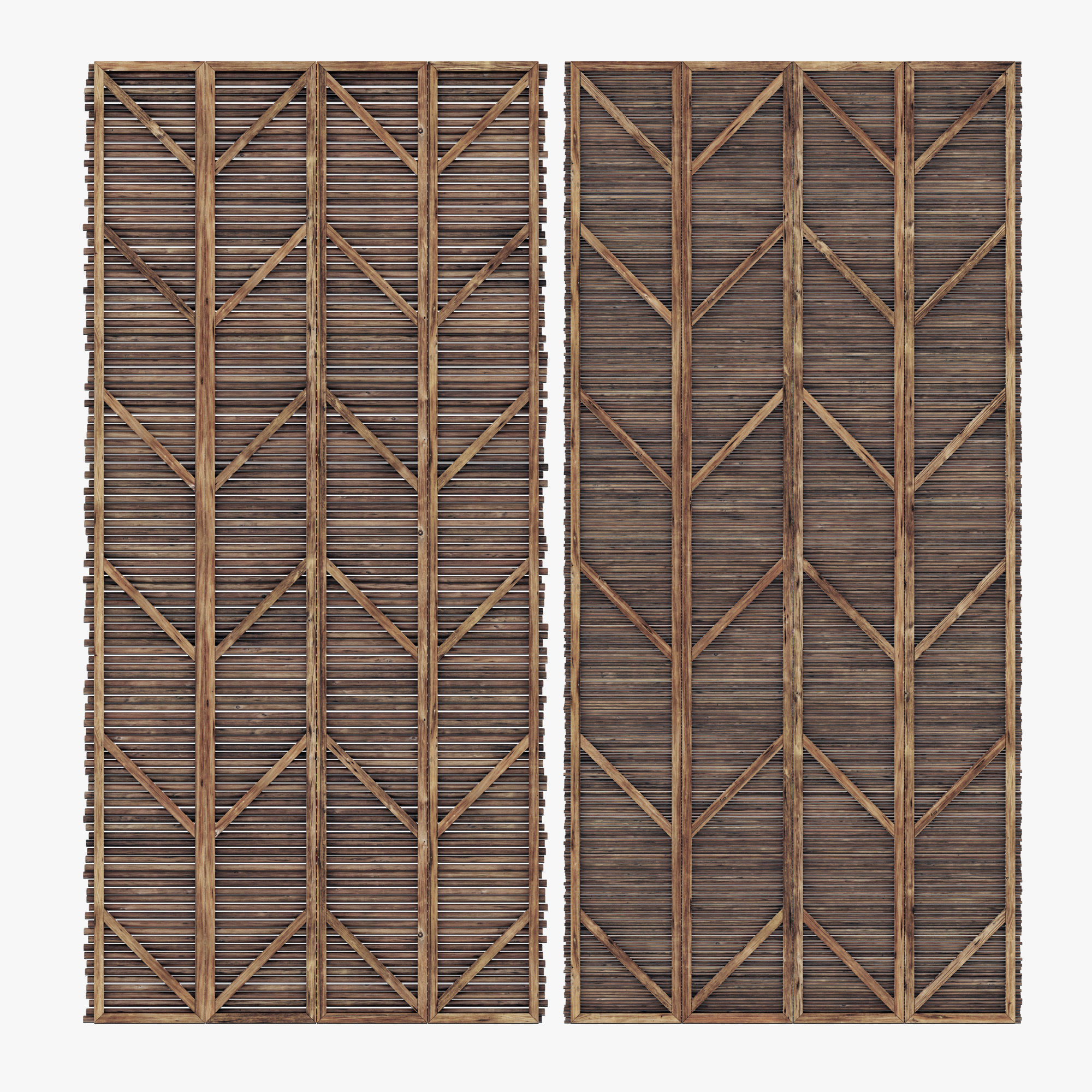 Ceiling diagonal branch straight n1 3D model | CGTrader