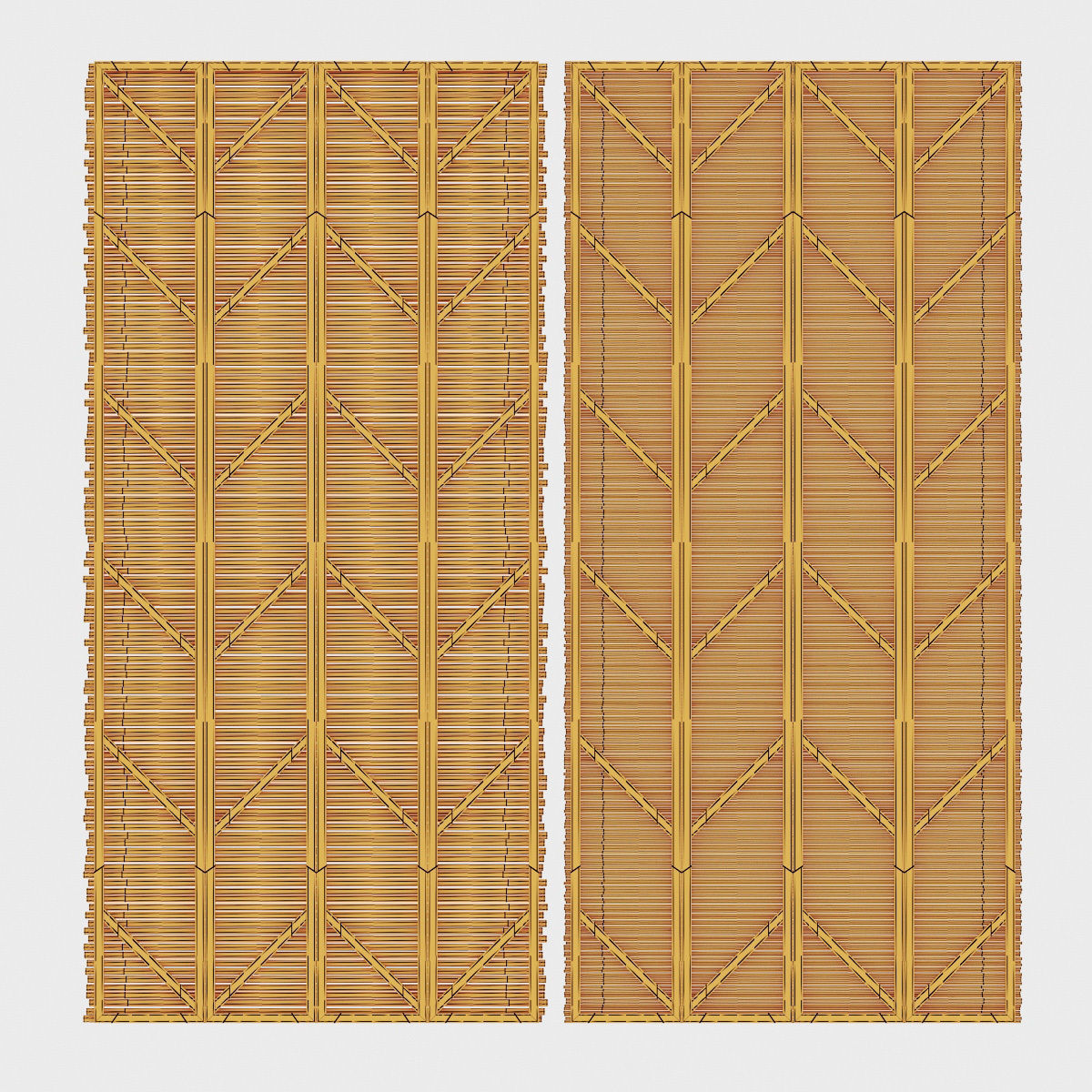 Ceiling diagonal branch straight n1 3D model | CGTrader