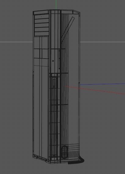 Midea air conditioner Household appliances 3D model | CGTrader