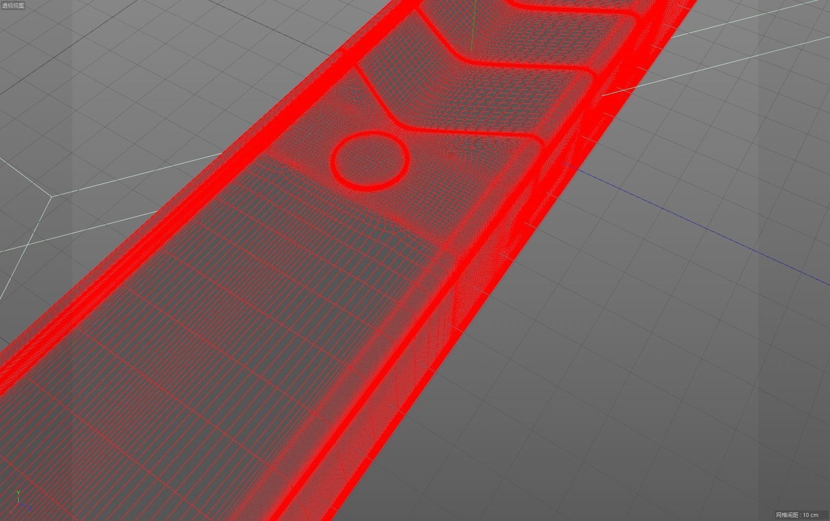 Midea air conditioner remote control 3D model | CGTrader