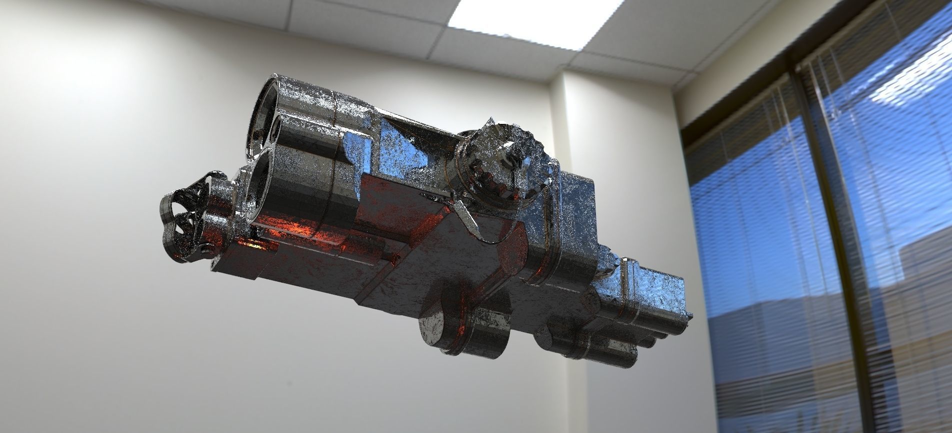 sci fi scope or Prop 3d 2 advanced model 3D model | CGTrader