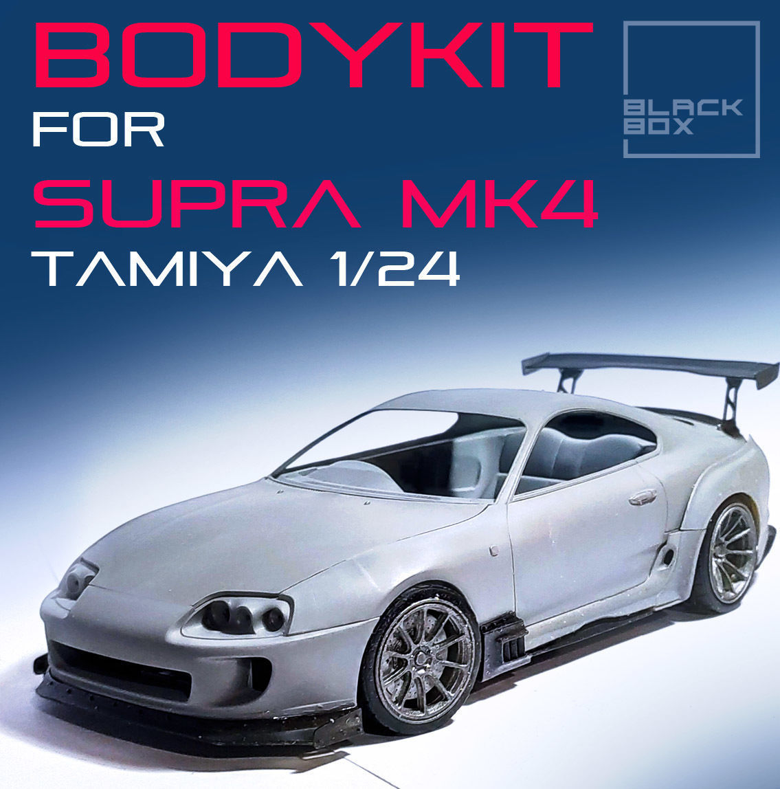 SUPRA MK4 BODYKIT BB01 For TAMIYA 1-24 MODELKIT 3D model 3D printable ...