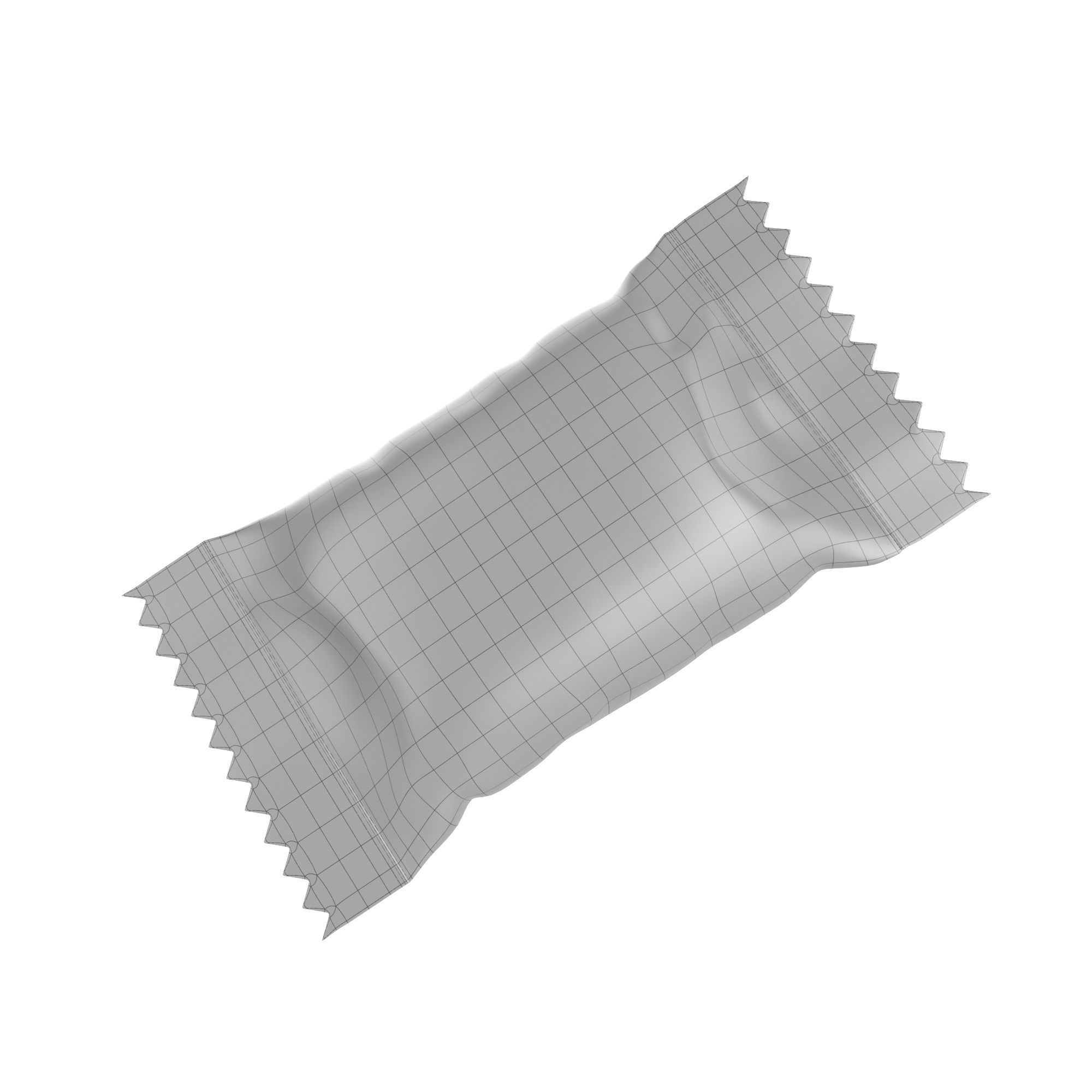 candy wrapper 3D model | CGTrader