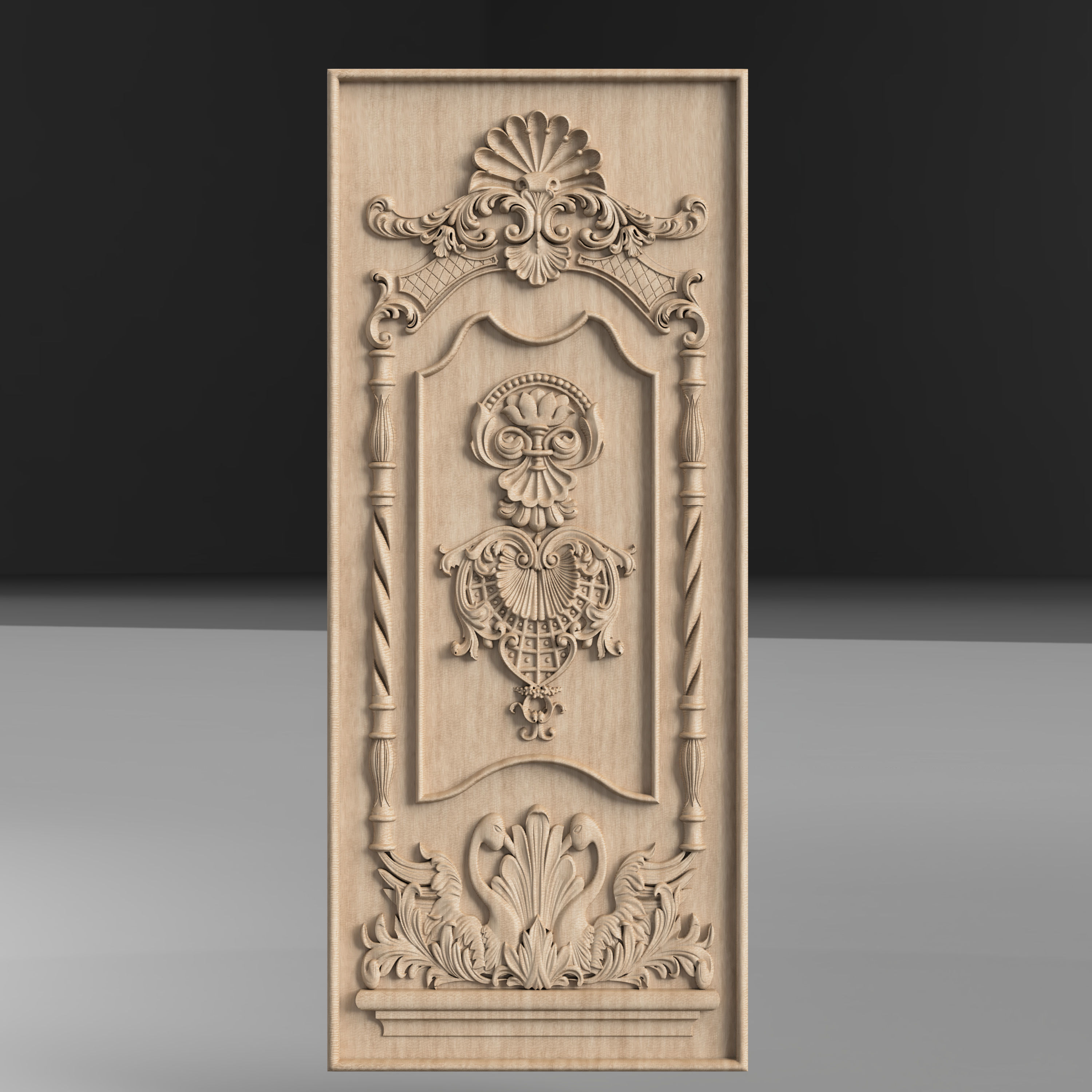 Decorative Panel 3D model 3D printable | CGTrader