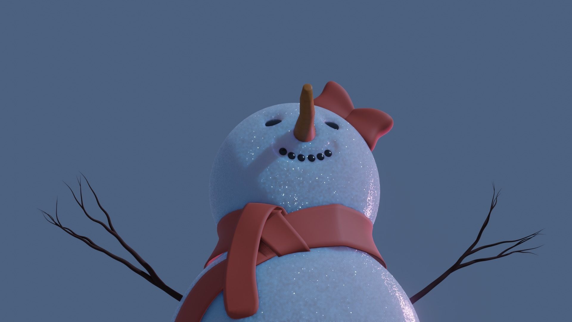 Snowman Free 3D model free 3D model | CGTrader