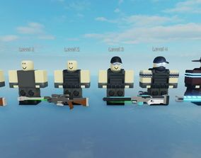 Low-poly Roblox 3D Models | CGTrader