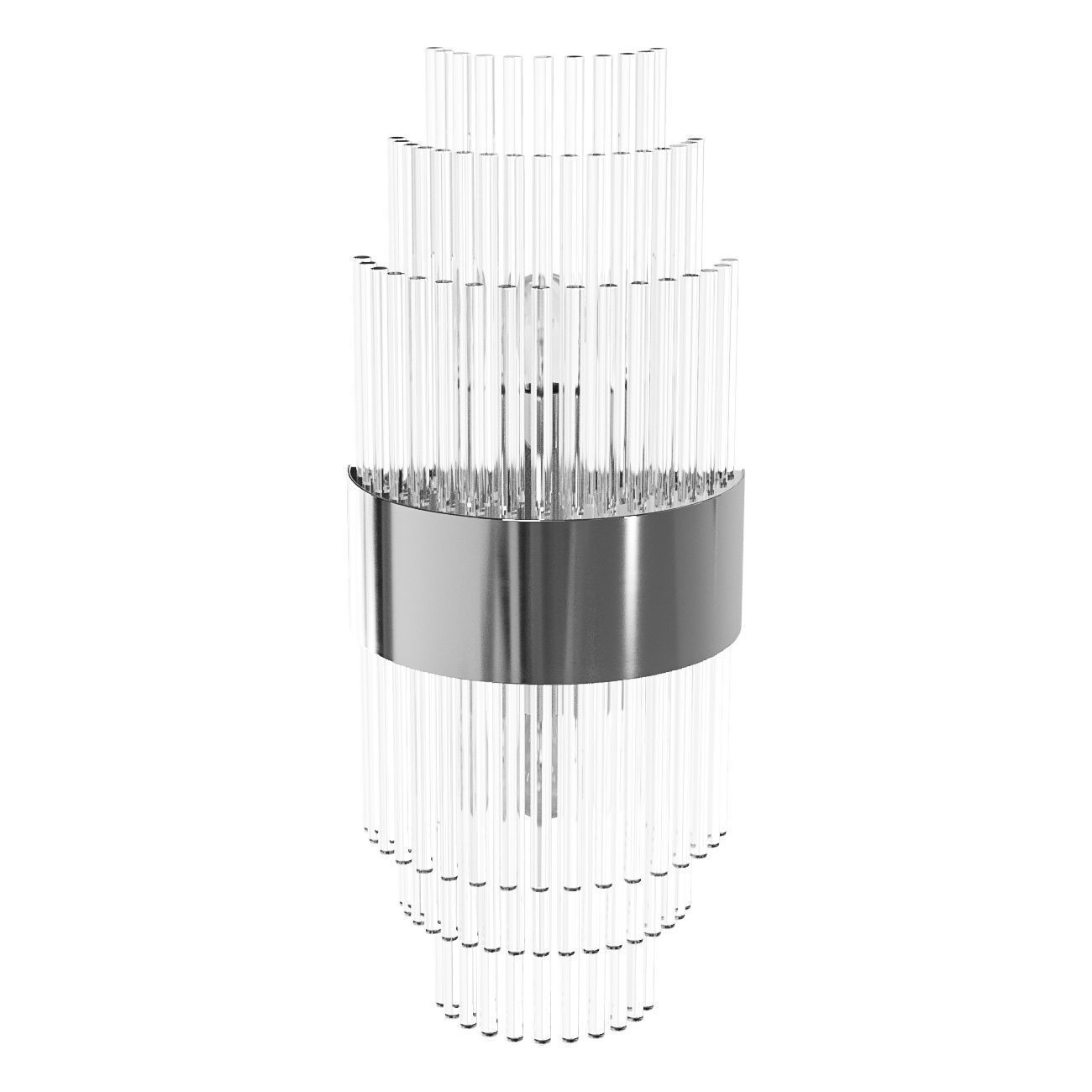 BRA GLASS CHROME 3D model | CGTrader