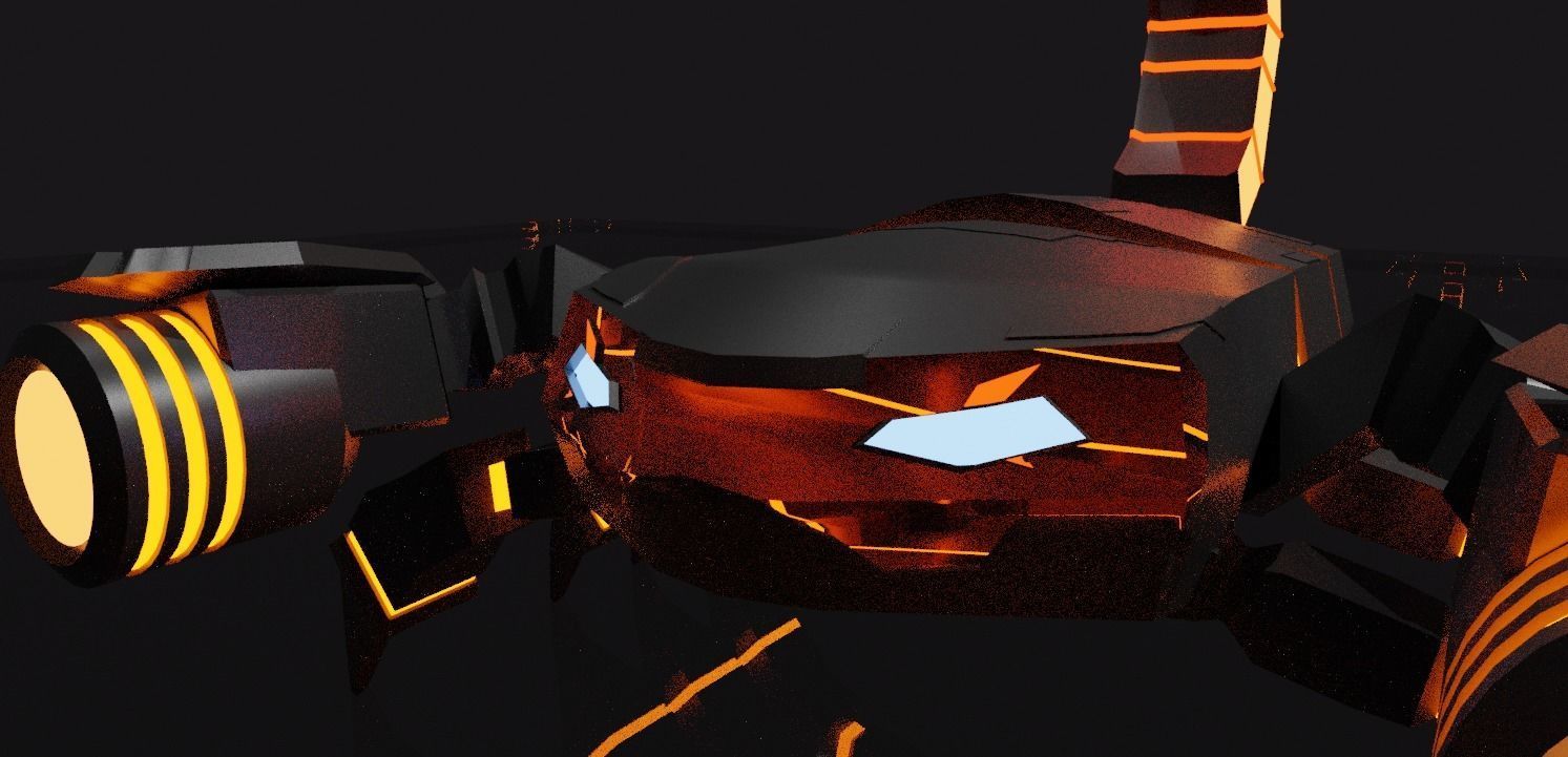 Sci-Fi Scorpion 3D model animated | CGTrader