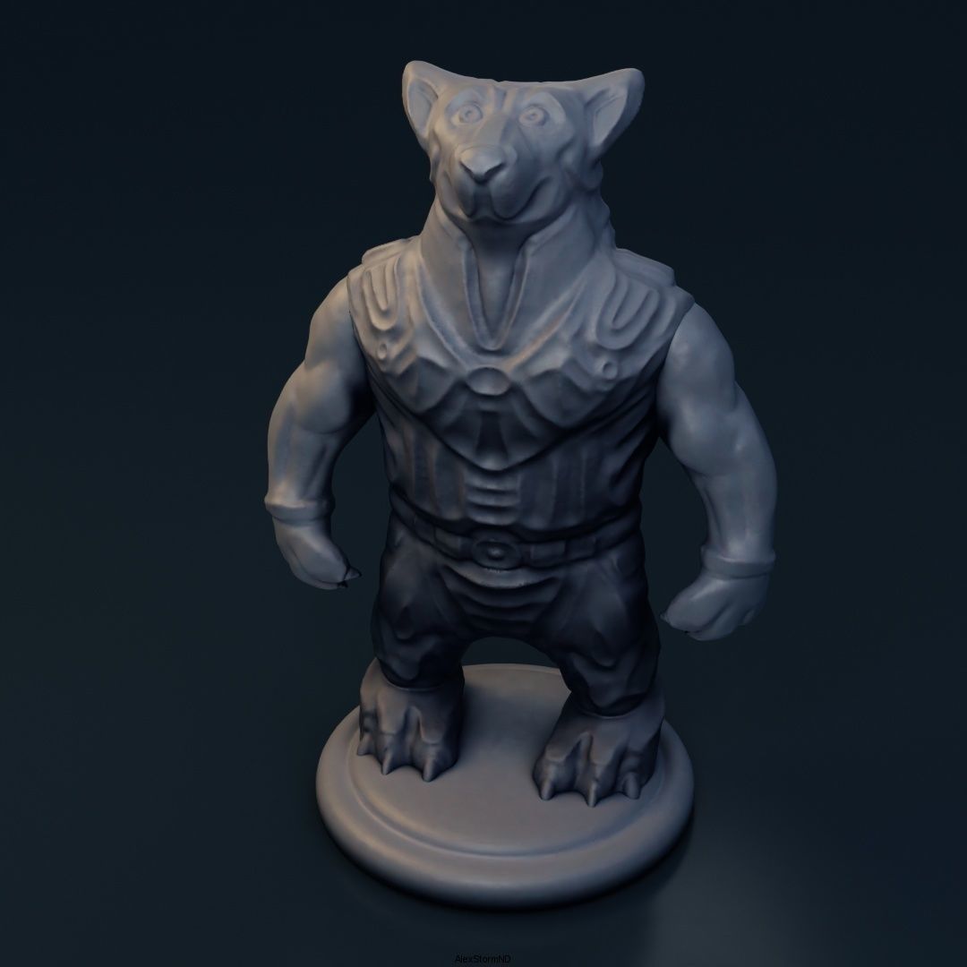 WolfBear Commander 3D model 3D printable | CGTrader