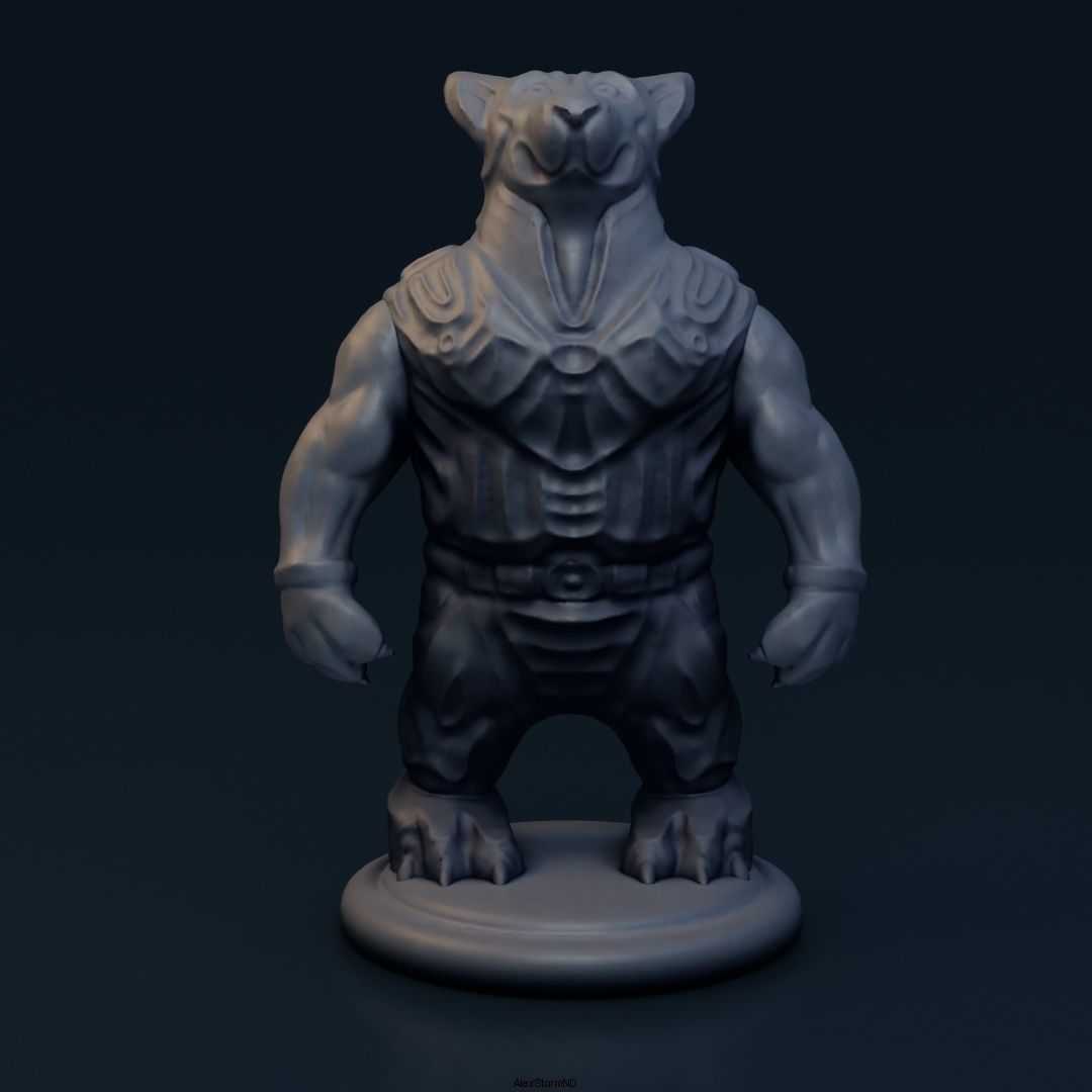 WolfBear Commander 3D model 3D printable | CGTrader