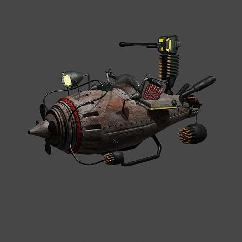 3D science fiction motorcycle 3D model animated | CGTrader