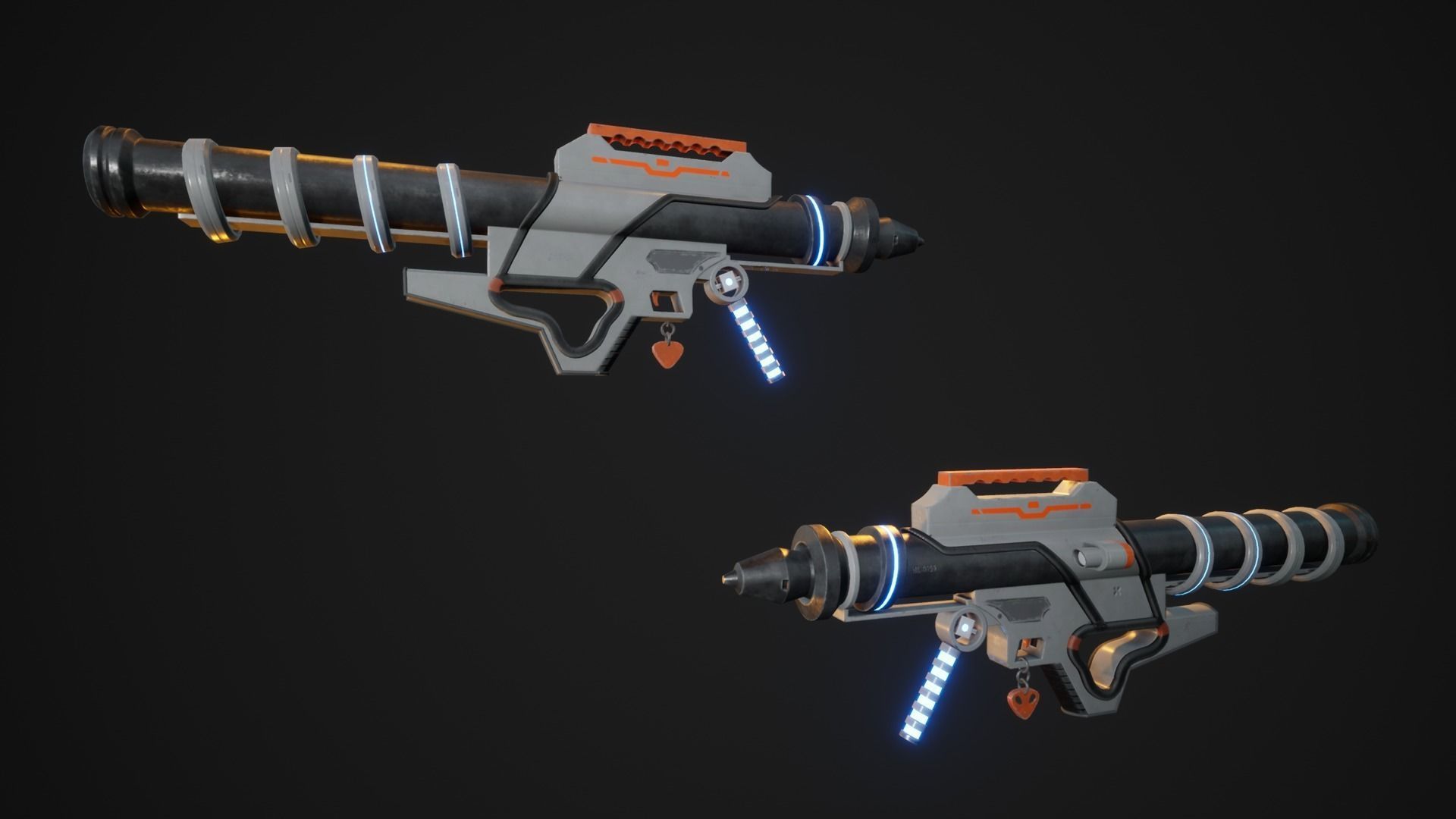 3D model Sci-Fi Weapon Pack VR / AR / low-poly | CGTrader