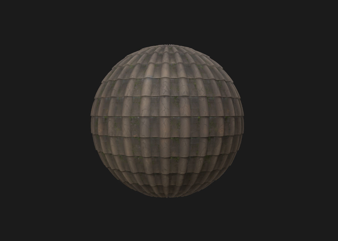 15 Stylized and Seamless Roof Tiles PBR Textures and Materials Texture ...