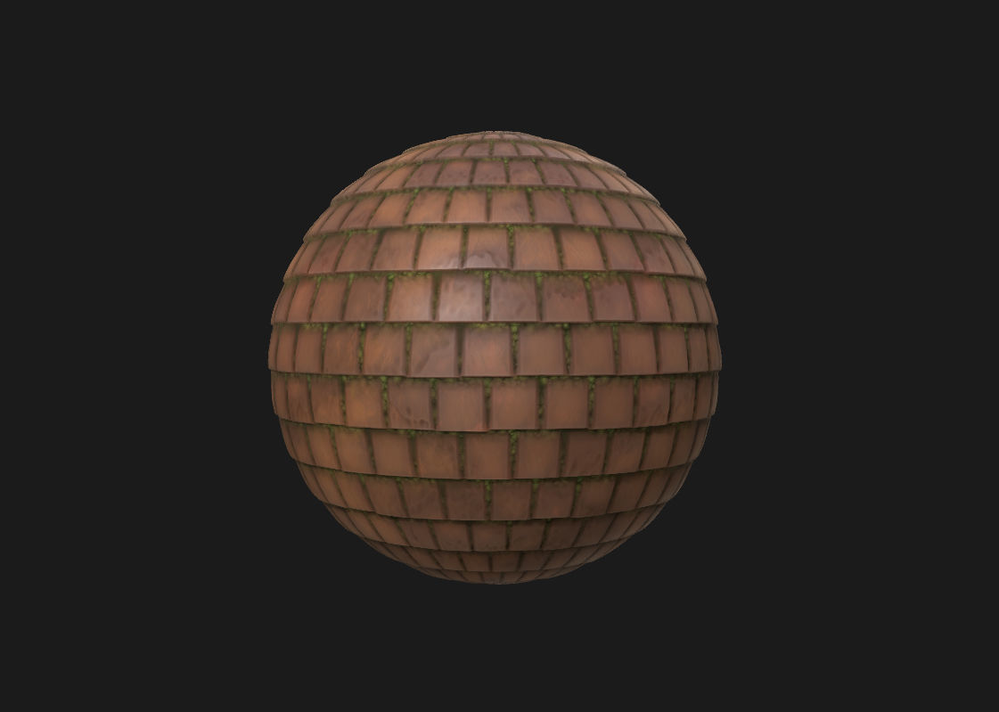 15 Stylized and Seamless Roof Tiles PBR Textures and Materials Texture ...