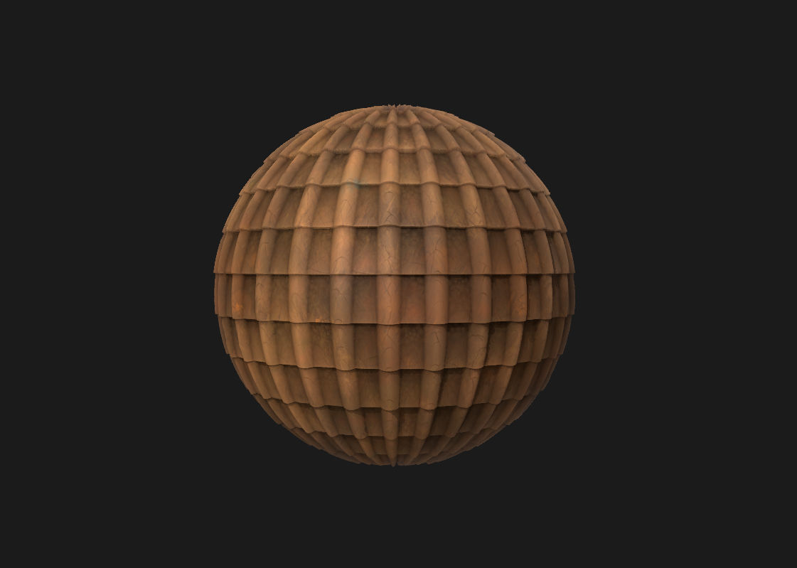 15 Stylized and Seamless Roof Tiles PBR Textures and Materials Texture ...