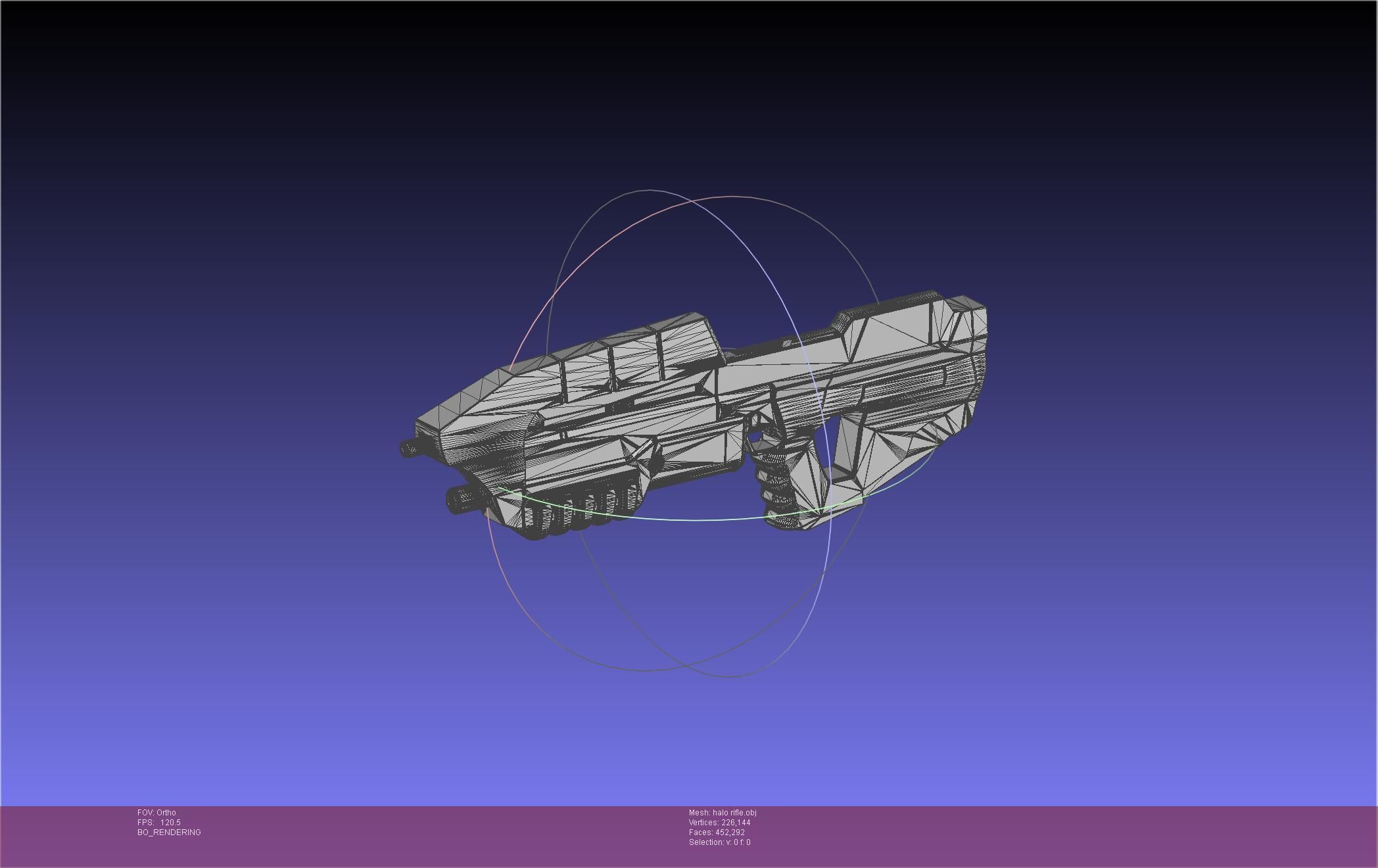 HALO Assault Rifle MA5B Basic Model 3D model | CGTrader