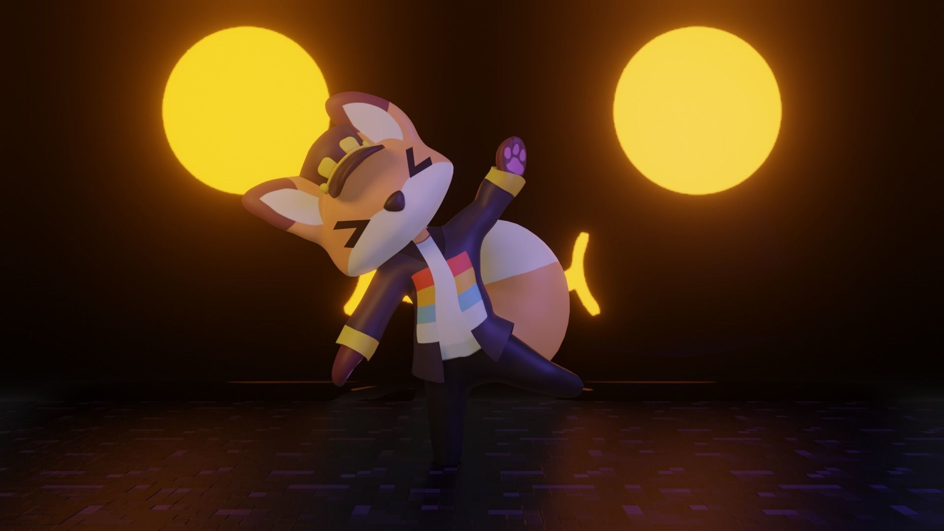 3D model Fundy Plush VRCHAT READY VR / AR / low-poly | CGTrader