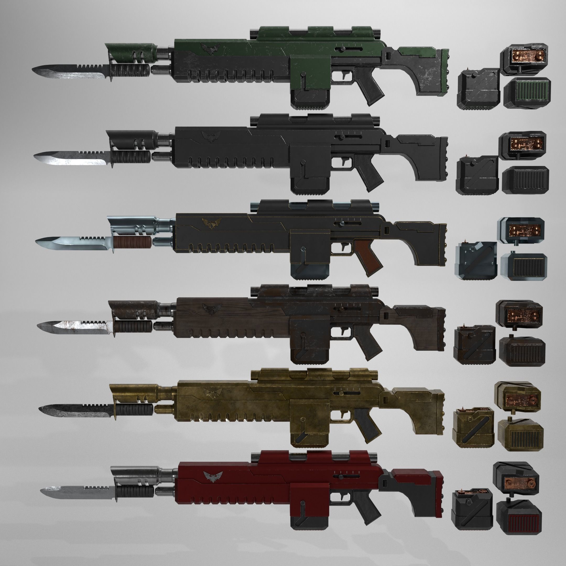 3D model Lasgun VR / AR / low-poly | CGTrader