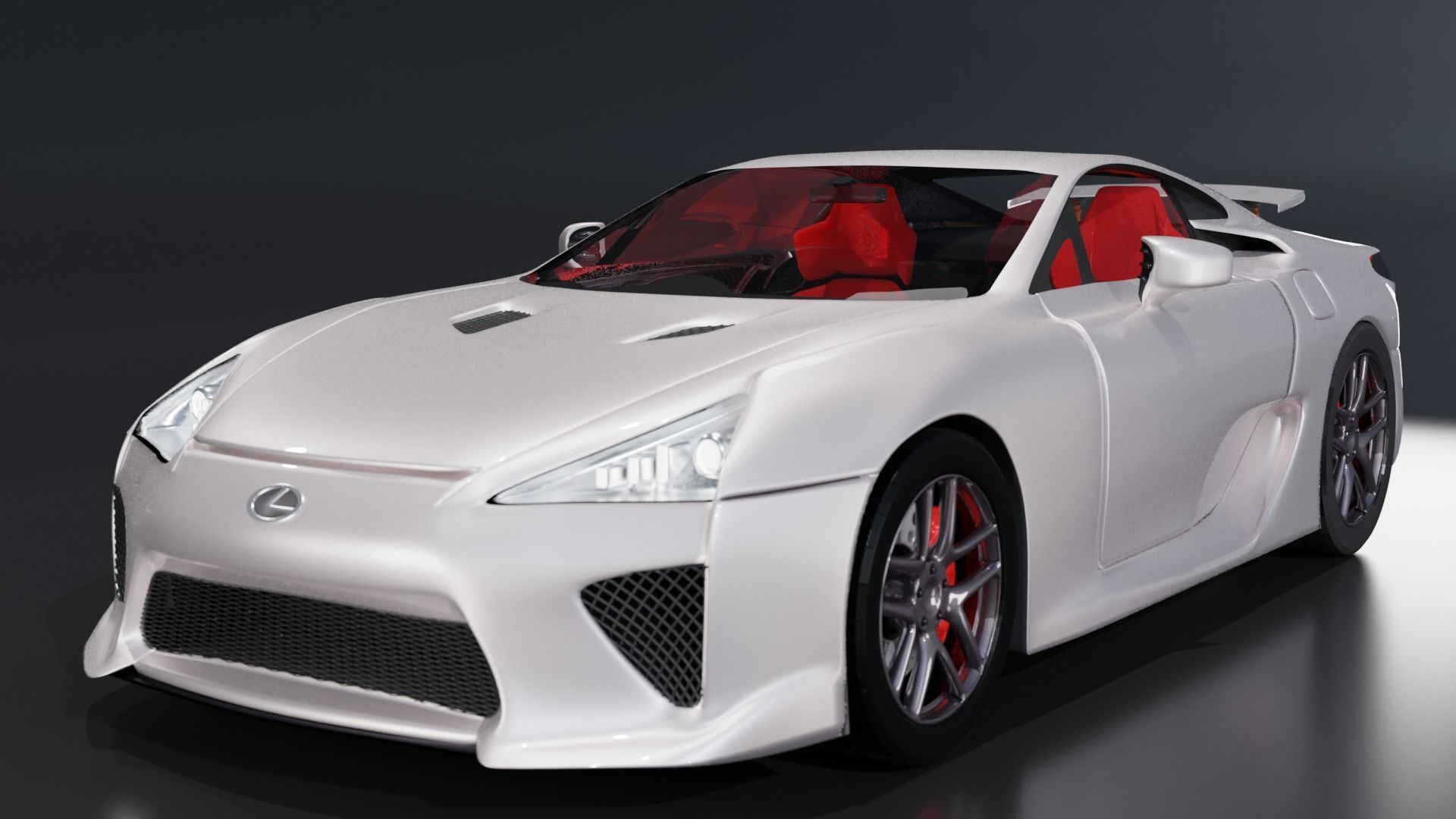 Lexus Lfa free 3D model | CGTrader