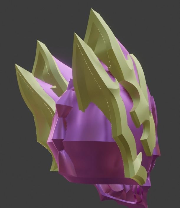 Armor Hero Emperor 3D Printable Helmet 3D model 3D printable | CGTrader