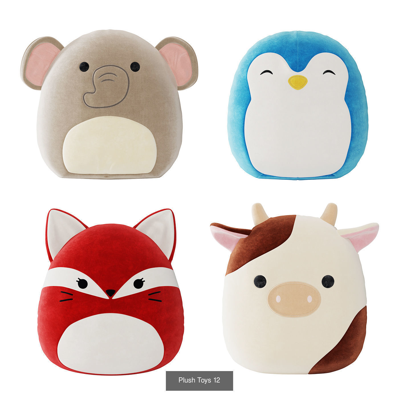 Squishmallows Collection 01 | CGTrader