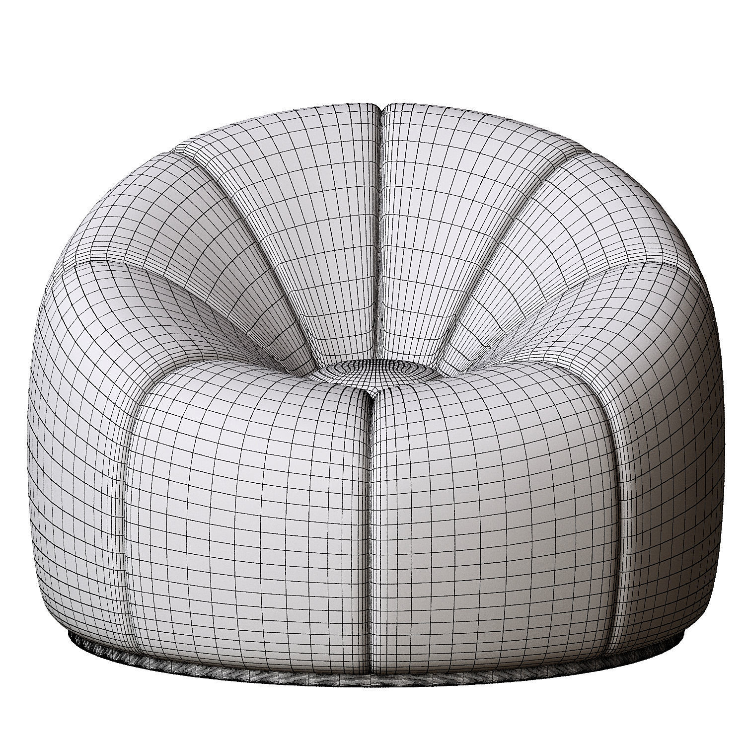 Alpha Club Chair by Pierre Paulin 3D model | CGTrader