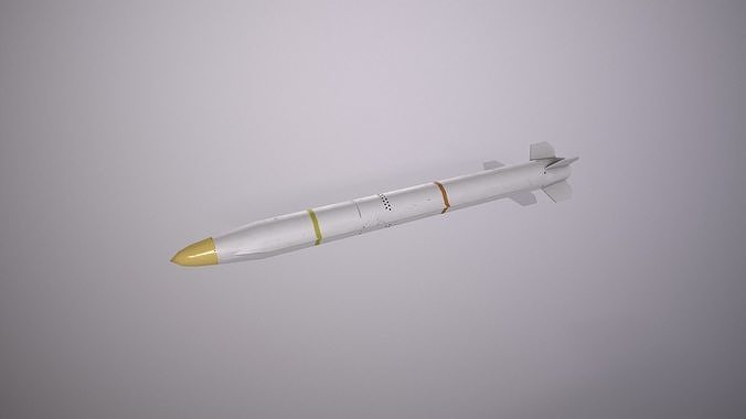 3D model AGM-88G AARGM-ER Anti-radiation Missile VR / AR / low-poly | CGTrader