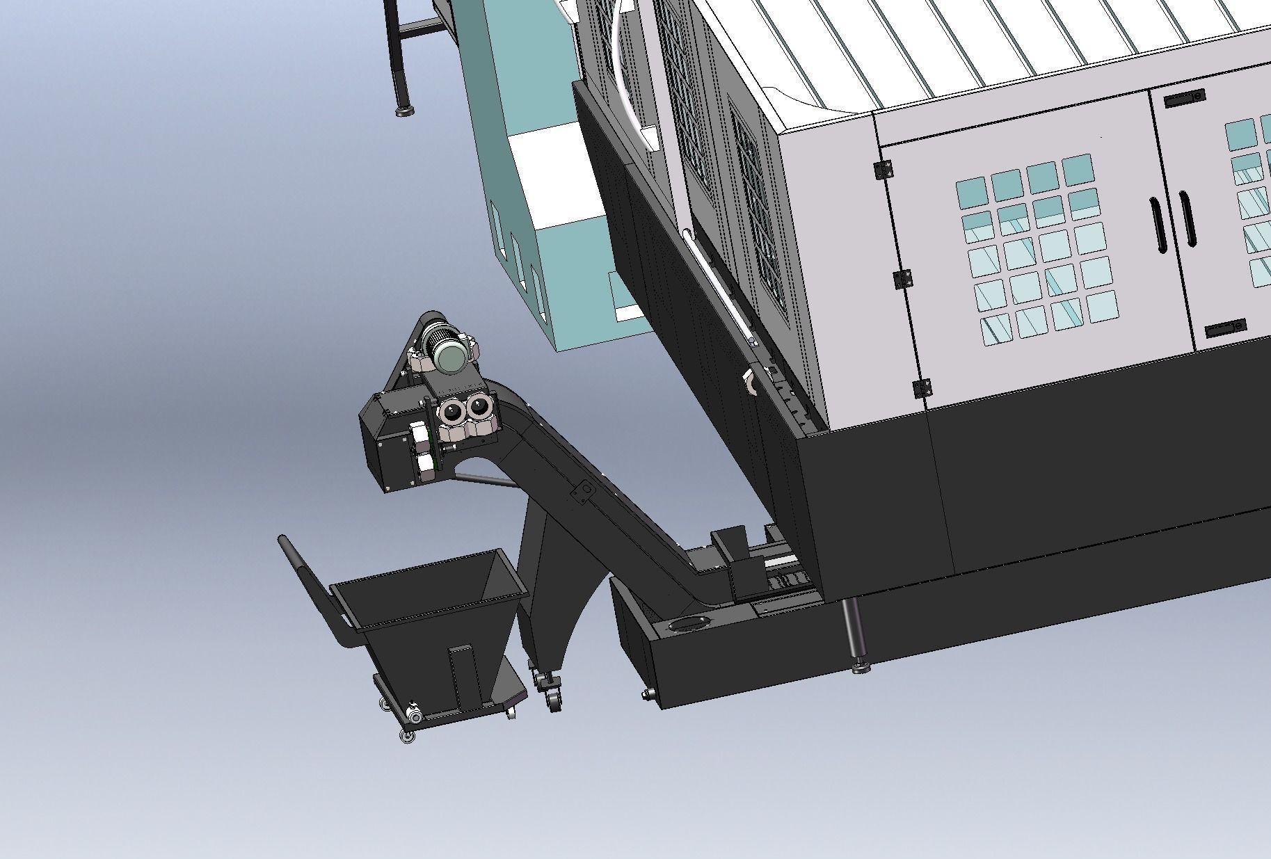 Large gantry milling machine 3D model | CGTrader