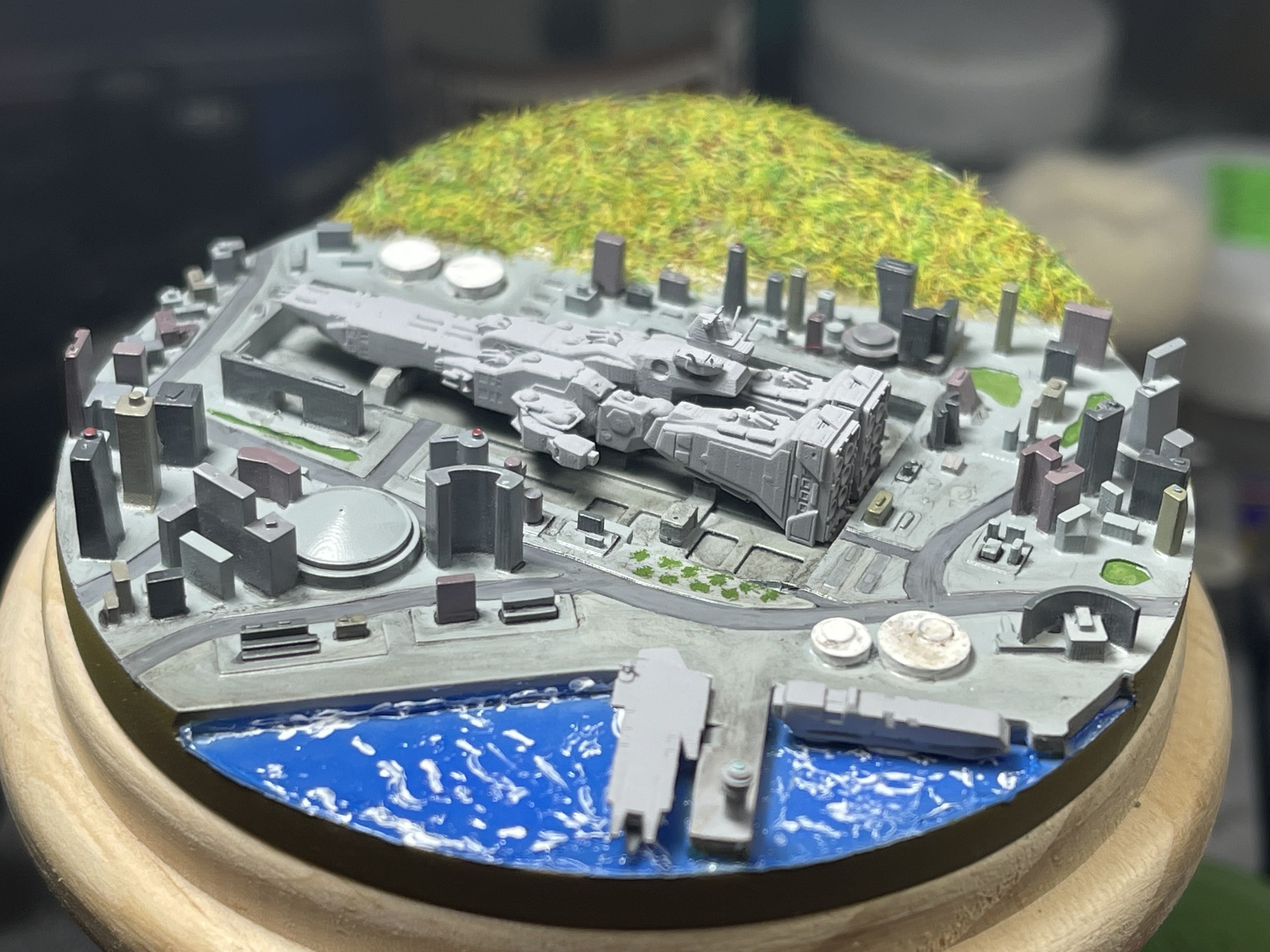 Macross - SDF-1 Base - Space ship not include 3D model 3D printable ...