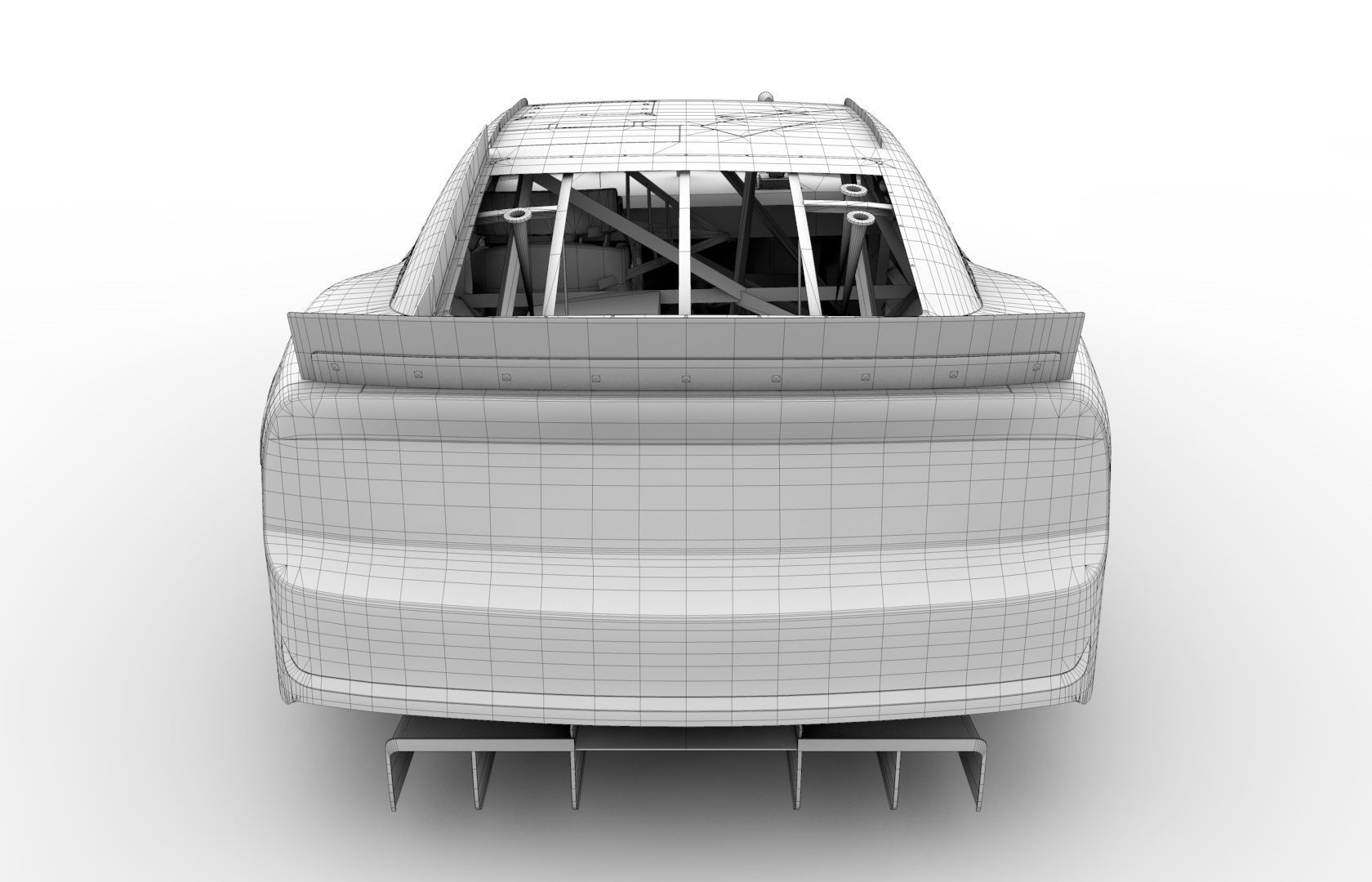 3D model Nascar Chevrolet Camaro ZL1 2022 VR / AR / low-poly | CGTrader