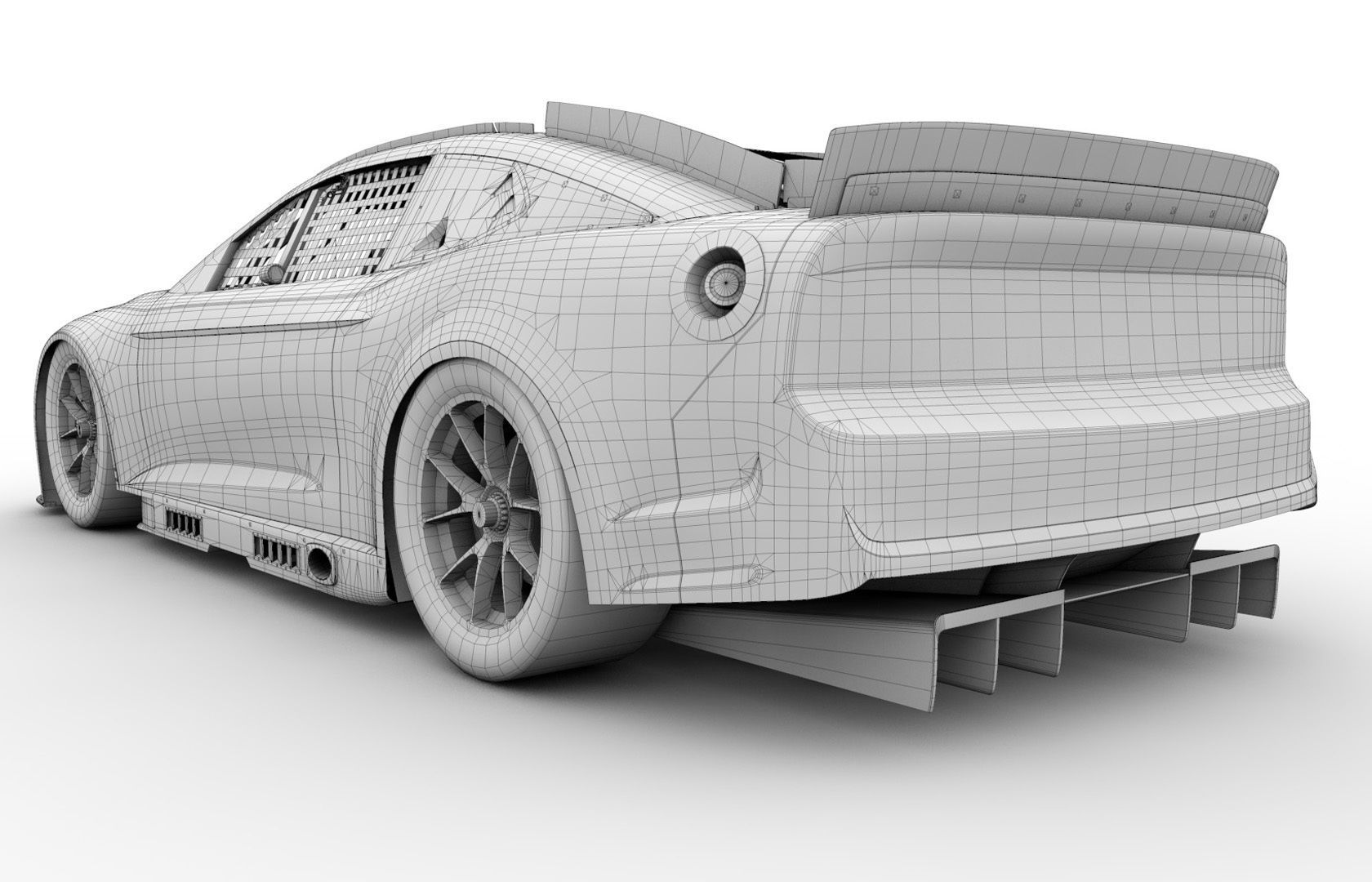 3D model Nascar Chevrolet Camaro ZL1 2022 VR / AR / low-poly | CGTrader