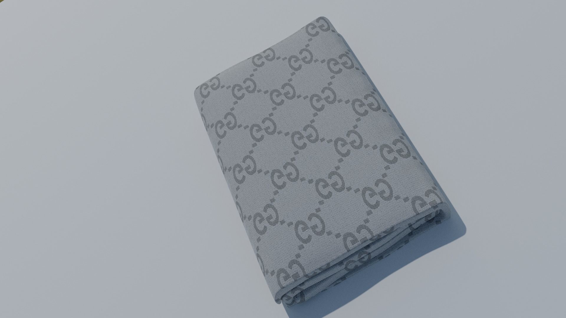 3D model Gucci towel low poly PBR textures VR / AR / low-poly | CGTrader
