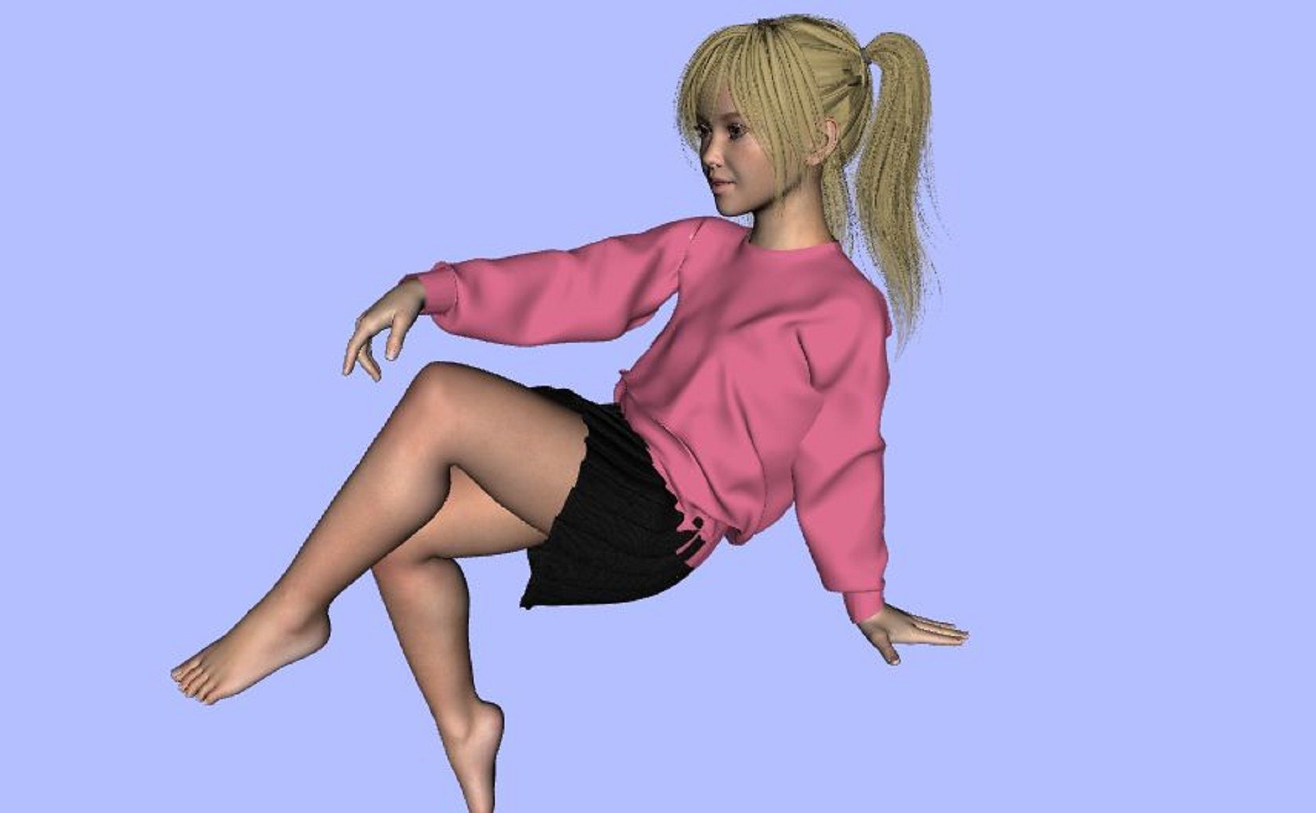 Diana Tween baby Genesis 8 Female 3D Model 3D model | CGTrader