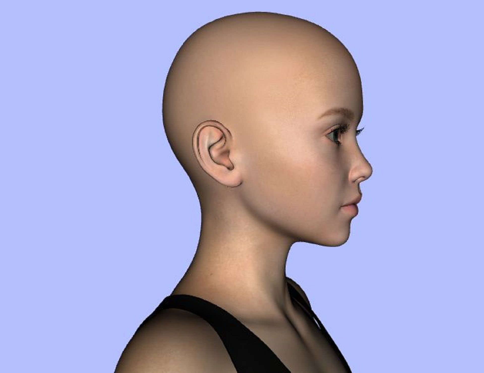 Diana Tween baby Genesis 8 Female 3D Model 3D model | CGTrader