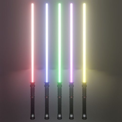 Light Siber free VR / AR / low-poly 3D model | CGTrader