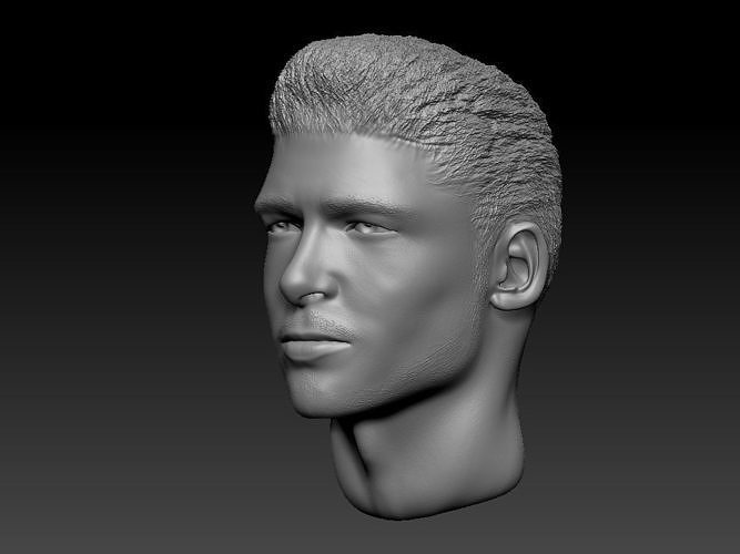 Brad Pitt 3D model | CGTrader