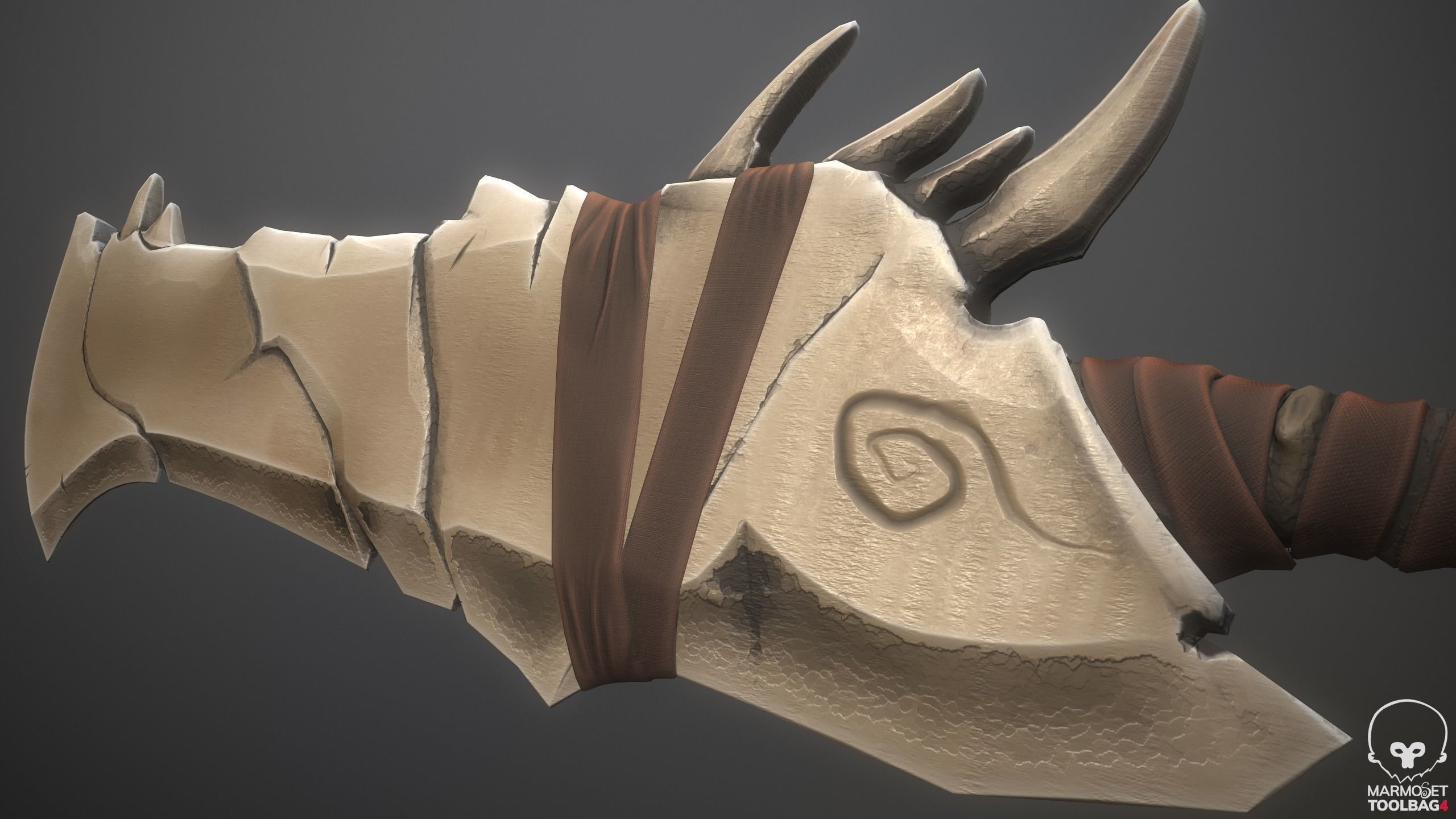 3D model Bone greatsword VR / AR / low-poly | CGTrader