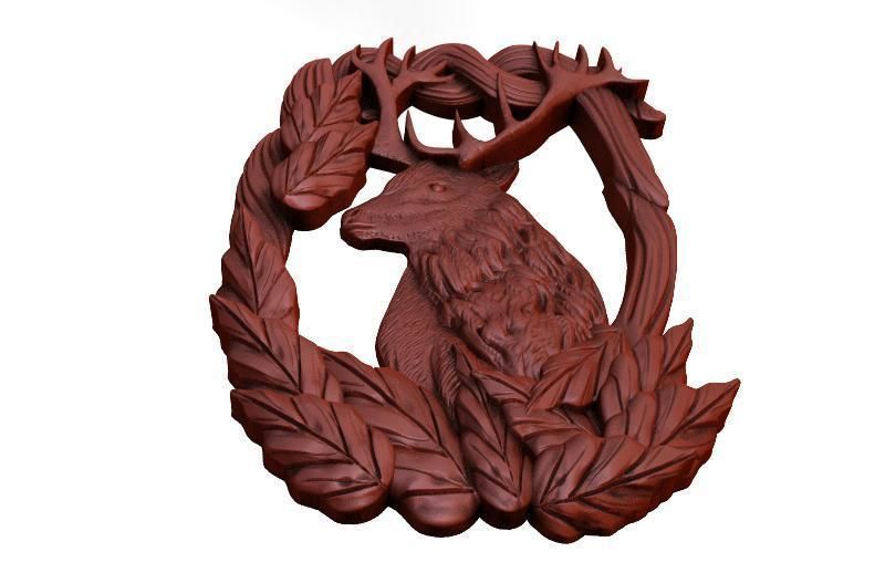 Deer CNC 2 3D model 3D printable | CGTrader