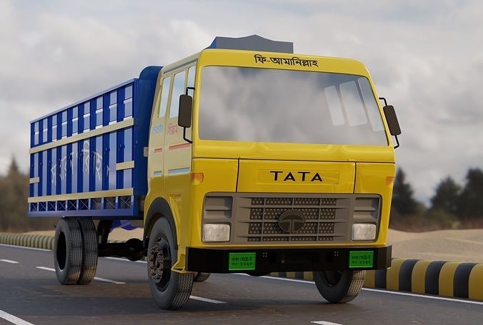 Tata 1615 free 3D model | CGTrader