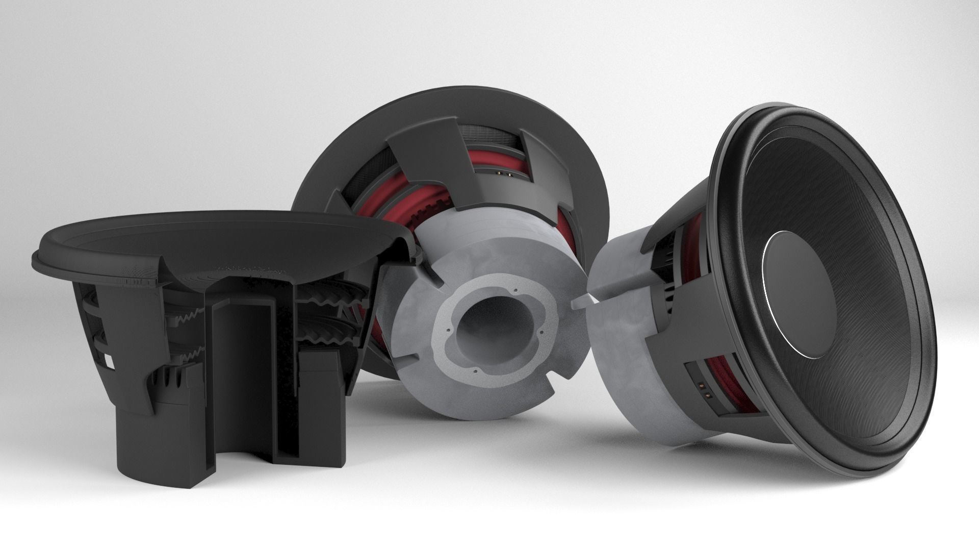 Subwoofer Speaker 3D model | CGTrader