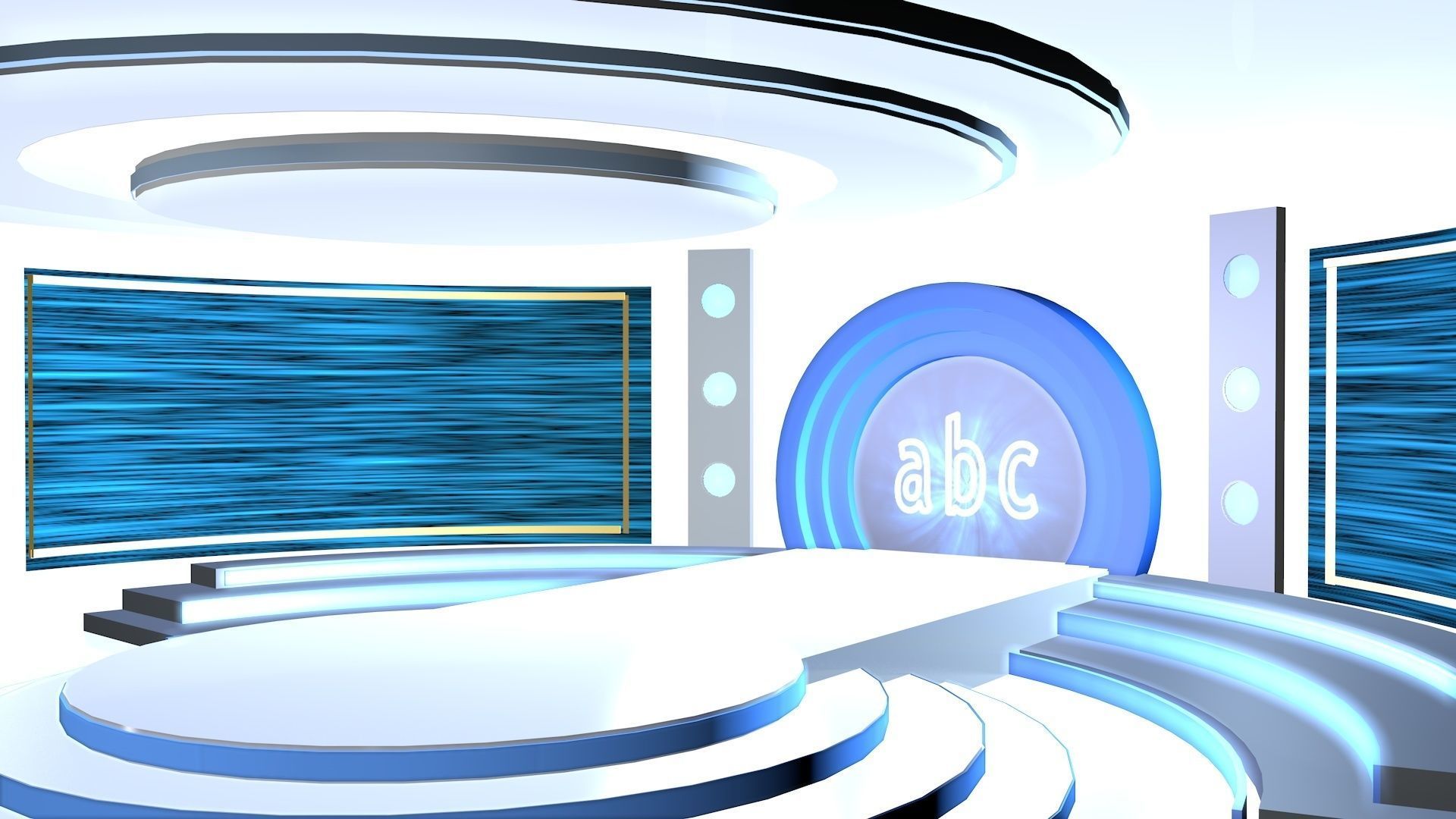 3D Stage Design free 3D model | CGTrader