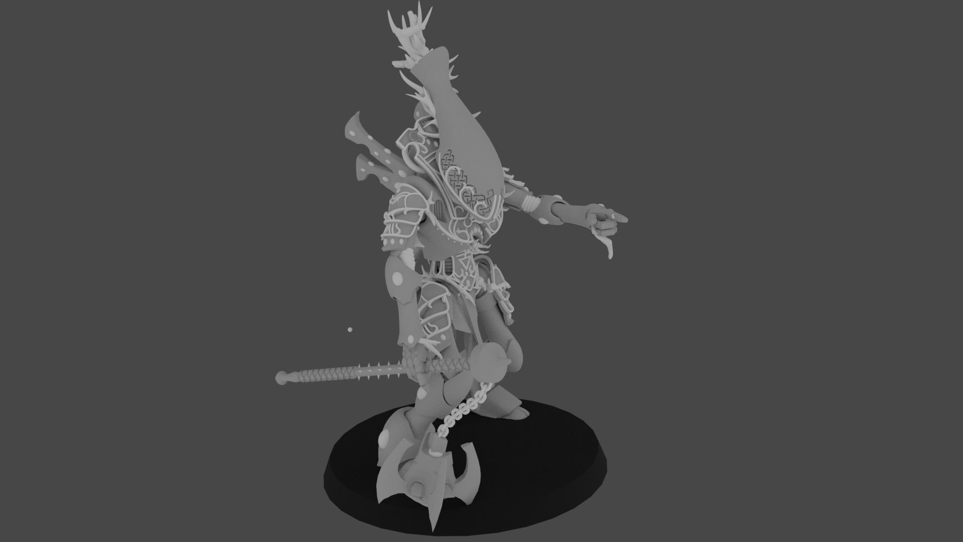 Wraith Bone Construct 3D model 3D printable | CGTrader