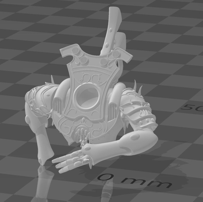 Wraith Bone Construct 3D model 3D printable | CGTrader