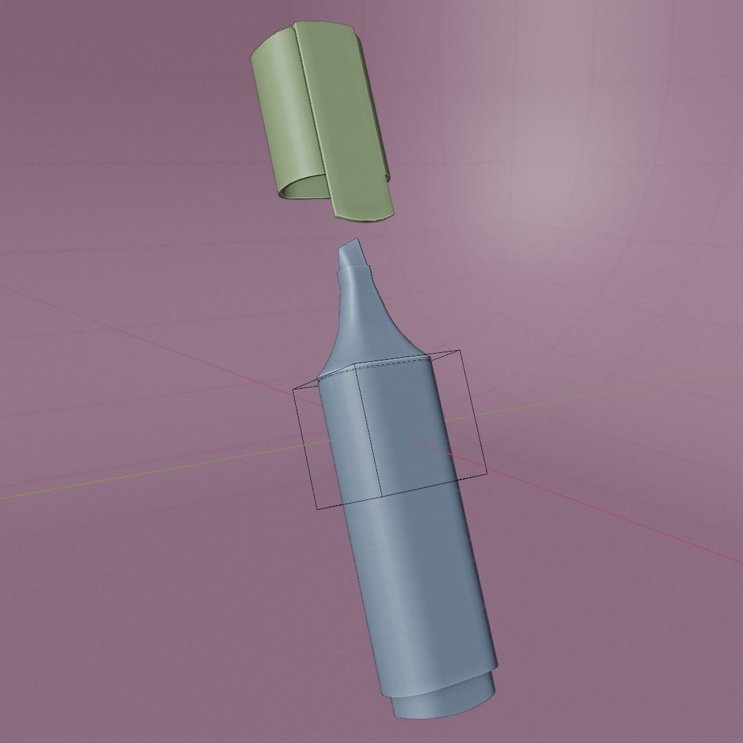Marker realastic free VR / AR / low-poly 3D model animated | CGTrader