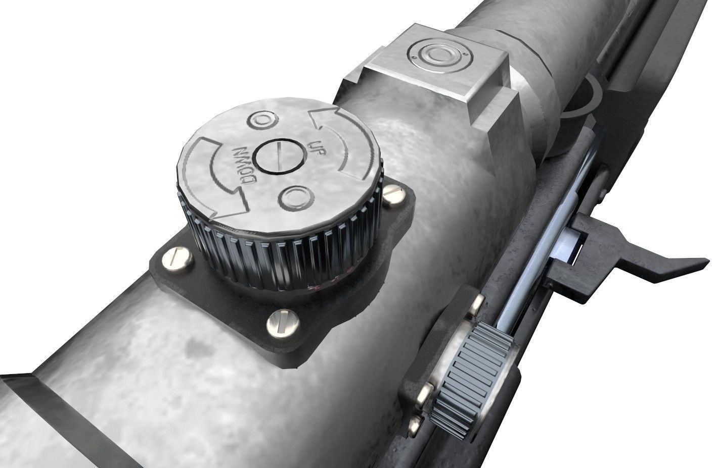 3D model GAMEREADY ASSAULT RIFLE 9A-91 WITH TELESCOPIC SIGHT PSO-1 VR ...