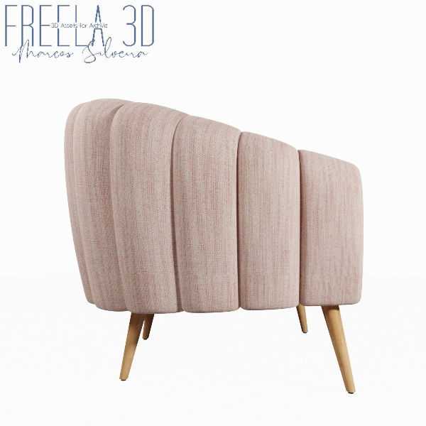 Armchair Ragath 3D model | CGTrader