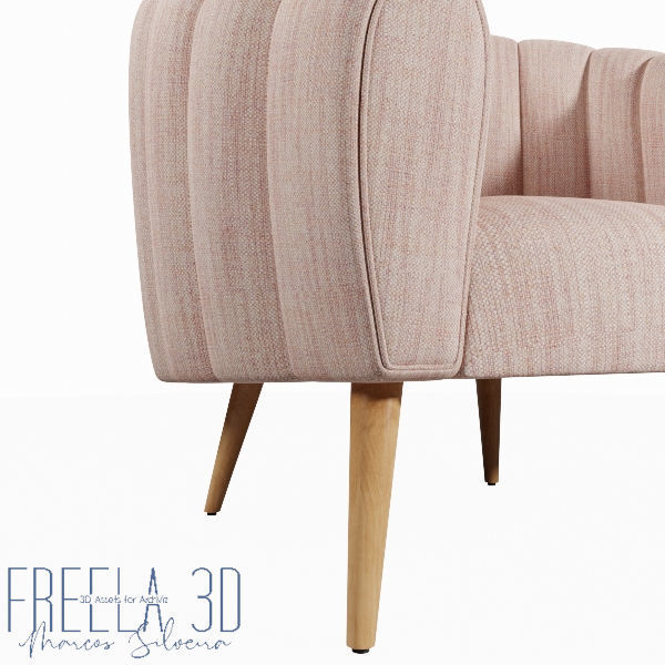 Armchair Ragath 3D model | CGTrader