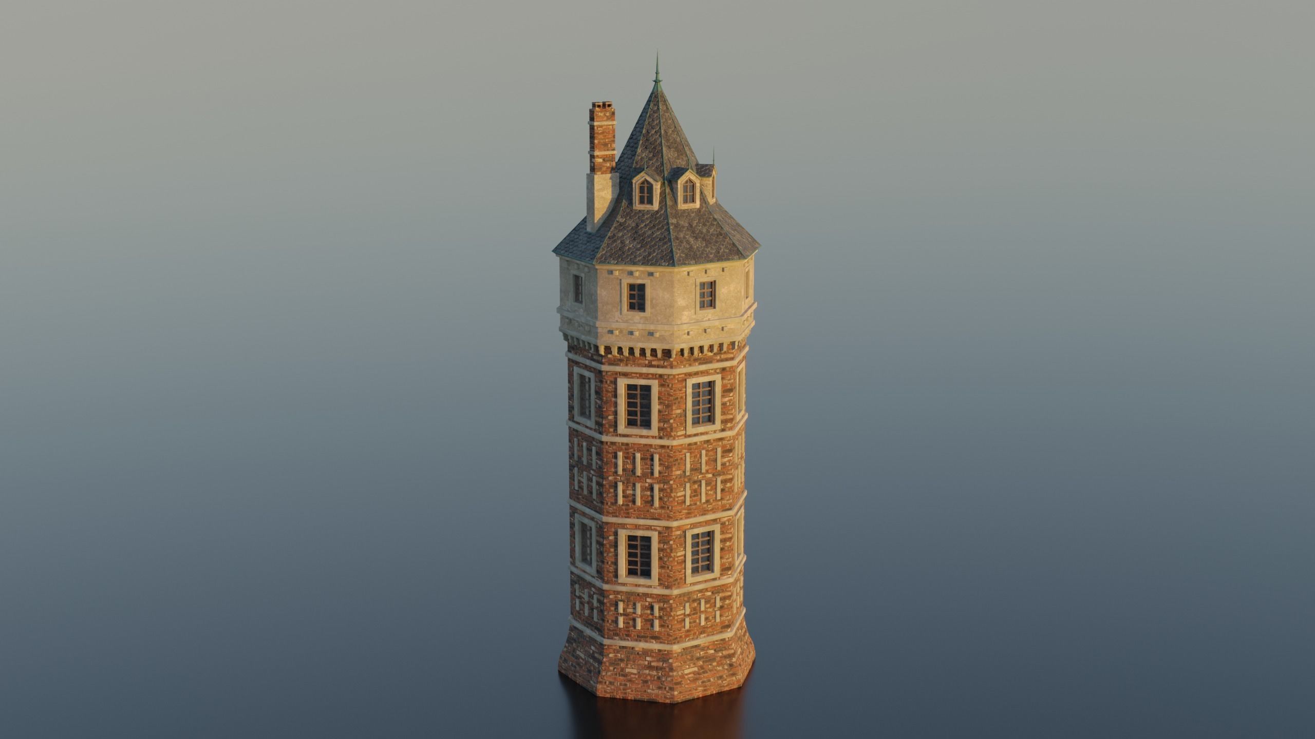 Medieval Towers 3D Model 3D model | CGTrader