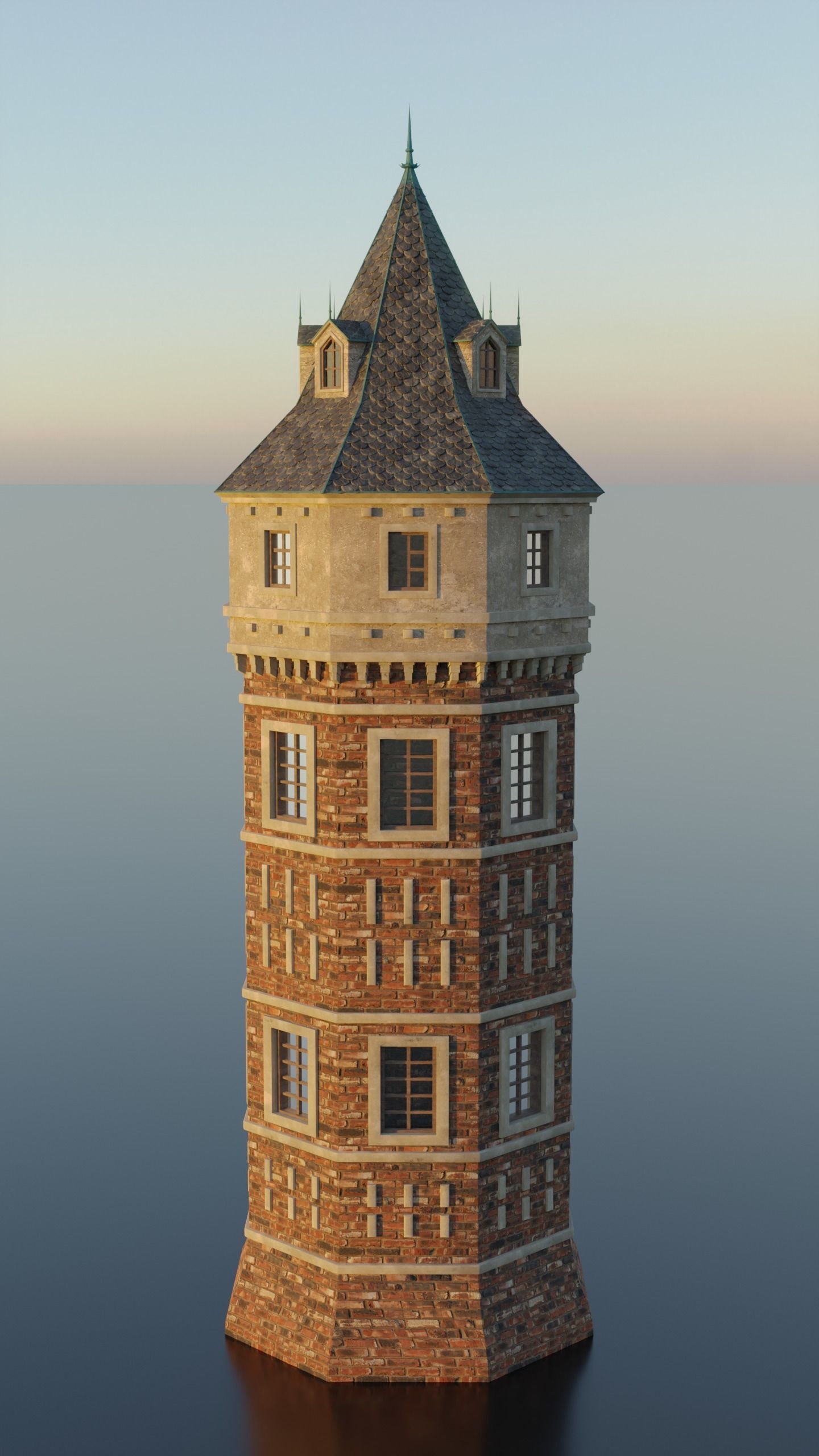 Medieval Towers 3D Model 3D model | CGTrader